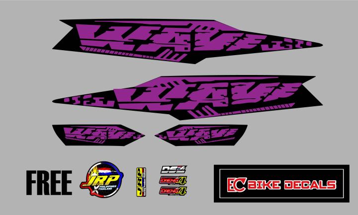 HONDA WAVE 100 Decals Limited Edition | Lazada PH
