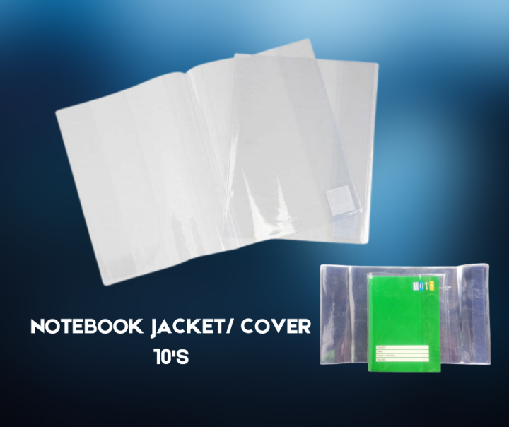 Notebook Plastic Jacket 10's / standard notebook size | Lazada PH