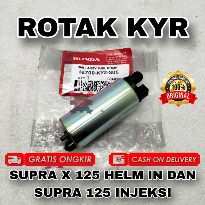 ROTAK / DINAMO POMPA BENSIN KYR SUPRA X 125 HELM IN DAN SUPRA 125 ...