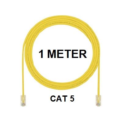 Inotrix 1M-UC5 Patchcord Kabel LAN 1M Internet RJ45 1 Meter Cat 5 Cat5 Cat 5e Cat5e W | Lazada ...