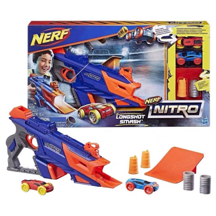 {ORIGINAL} NERF NITRO LONGSHOT SMASH (C0784) | Lazada