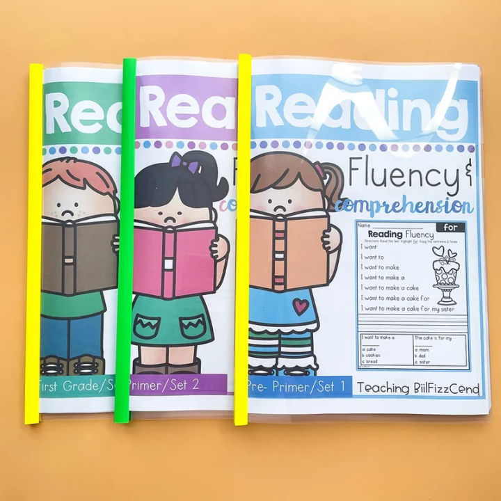 3 Books Children English Sentence Reading Comprehension Exercise ...