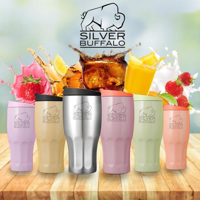 Silver Buffalo Tumbler แก้วเก็บความเย็น ขนาด 600ml | Lazada.co.th
