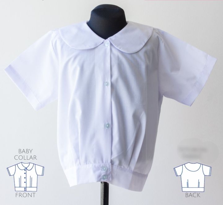 GIRL SCHOOL UNIFORM (BABY COLLAR / MARINE COLLAR) | Lazada PH