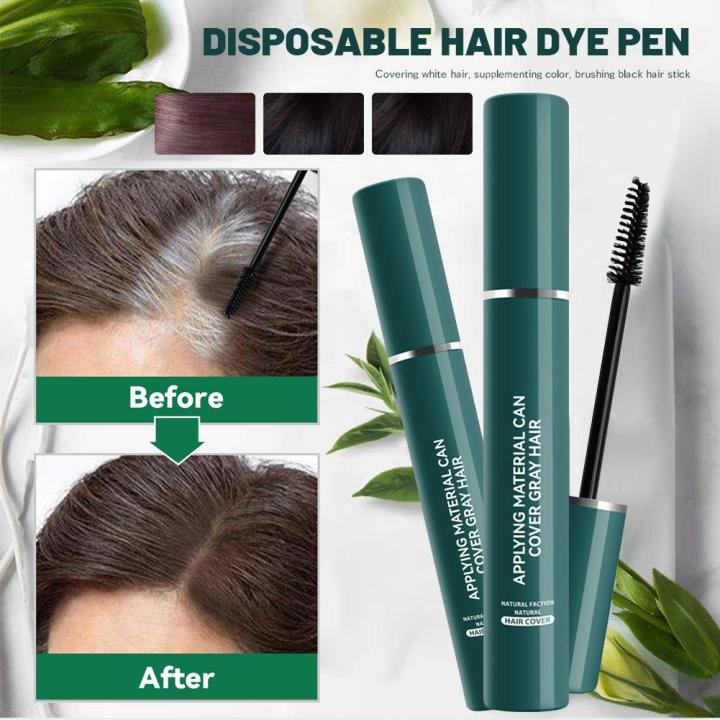 SWEETMINT hair dye stick one-time fast dyeing hair covering white hair ...