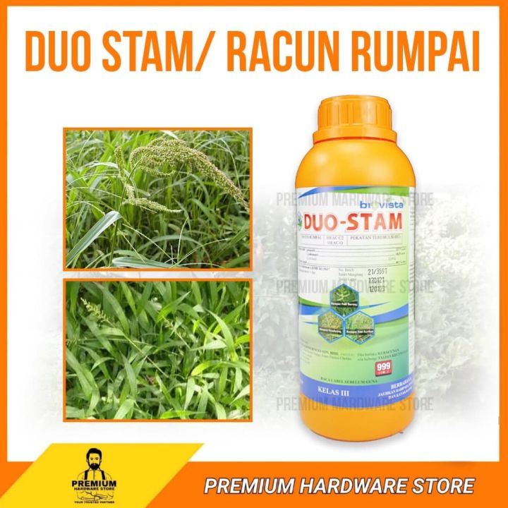 BIOVISTA 1 Liter Duo-Stam EC / Racun Rumput di Petak Sawah Padi | Lazada
