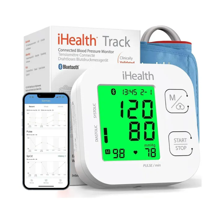 iHealth Track Connected Blood Pressure Monitor KN-550BT | Lazada PH