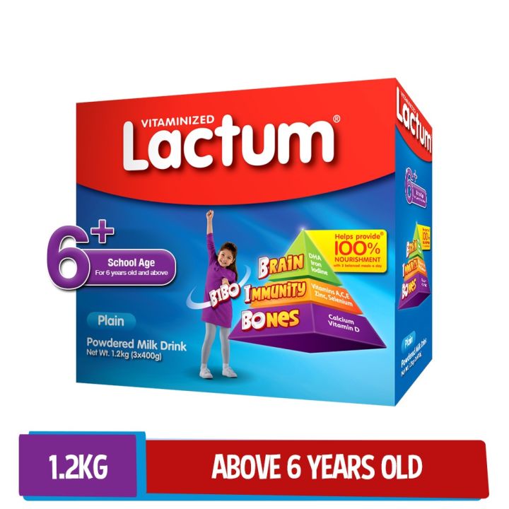 LACTUM 6 PLUS PLAIN 1.15 KG | Lazada PH