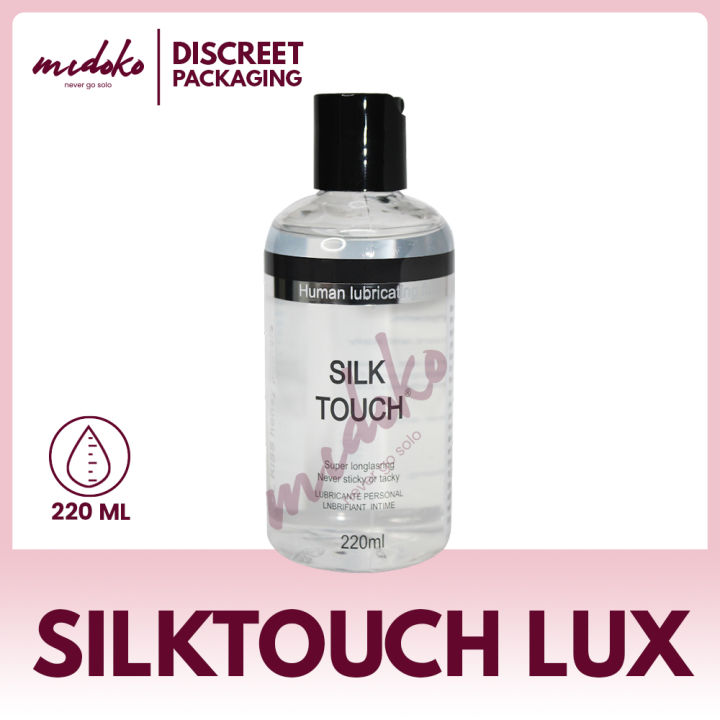 Midoko Silktouch Clear 220ml Luxurious Bottle Human Sex Lubricant ...