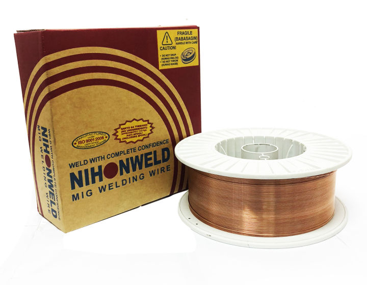 Nihonweld NM-70S-6 Mig Welding Wire for Carbon Mild Steel 0.8mm or 1/32 ...