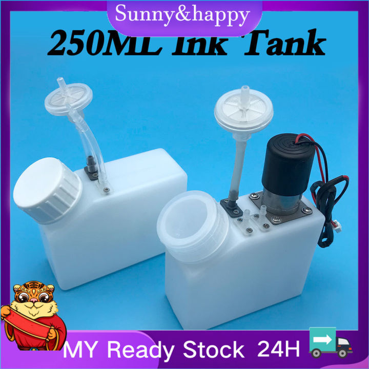 White 250ml Ink Tank with Stirrer Motor Air Filter for L1800 R1390 ...