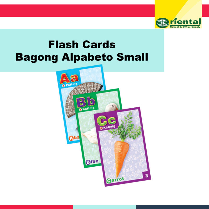 Alpabetong Filipino Small Flash Card - Katinig and Patinig Alphabet ...