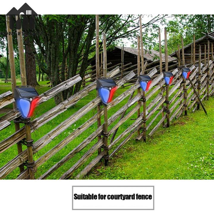 Wireless Outdoor Solar Powered Strobe Light Siren Waterproof Flash ...