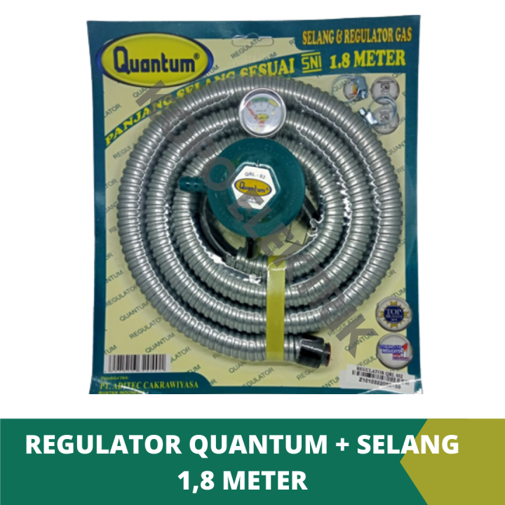 Regulator Quantum + Selang 1,8 Meter Set Paket | Lazada Indonesia