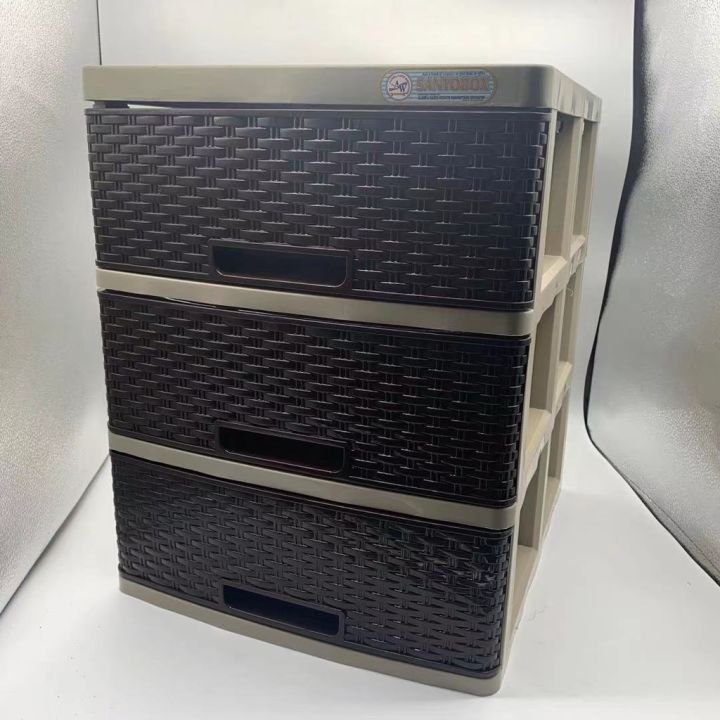 SANYOBOX Multipurpose 3 Layer Drawer Clothes Storage Drawer | Lazada PH