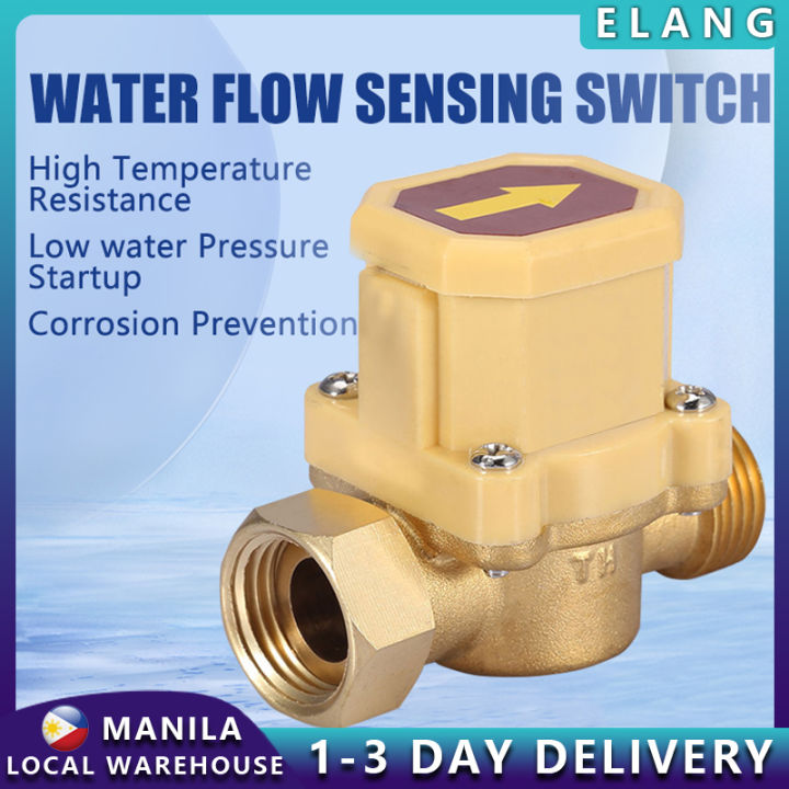 Control Switch Brass 220V Booster Pump Flow Sensor Pressure Water Flow ...