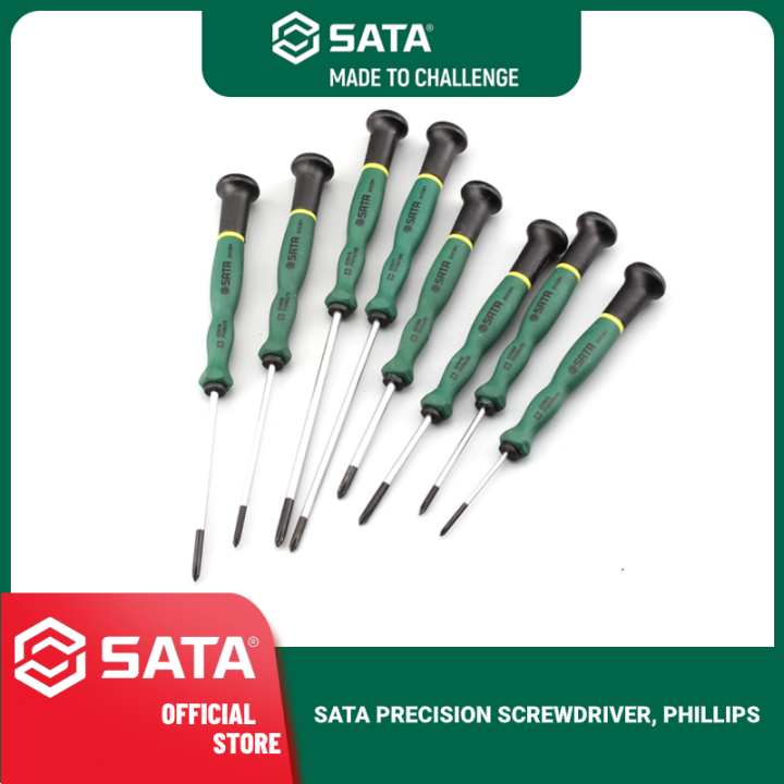 SATA PRECISION SCREWDRIVER, PHILLIPS / PHILLIPS TIPS SCREWDRIVER ...