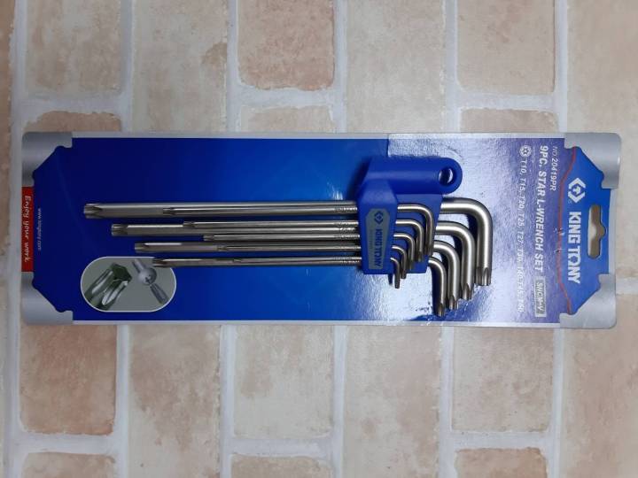 Kingtony 20419PR ประแจตัวแอล ท็อค-ยาว-มีรู | Lazada.co.th