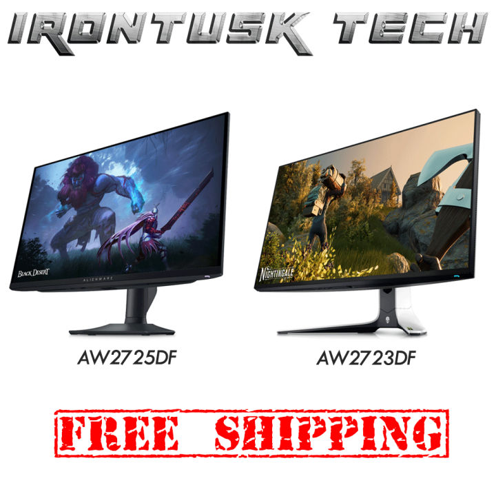 (Pre-Order) Alienware AW2725DF QD-OLED / AW2723DF 27" Gaming Monitor ...