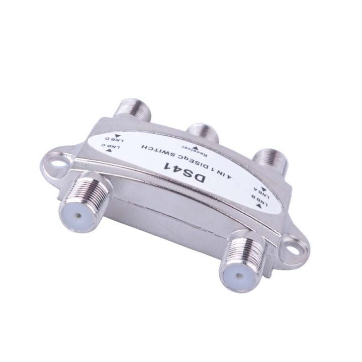 Original 4x1 DiSEqC Satellite Antenna Flat LNB Switch for TV Receiver ...