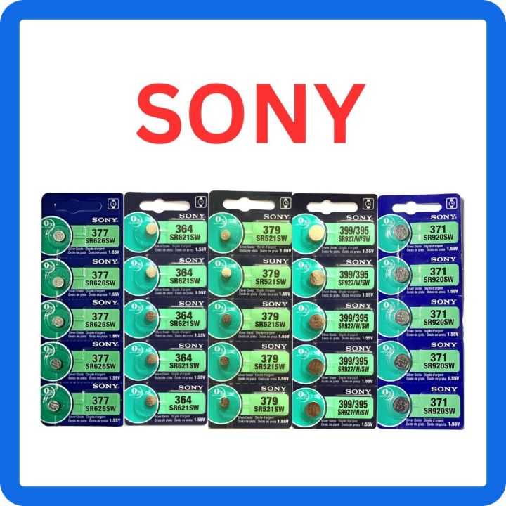 (SG) Sony SR626SW SR621SW SR927SW SR521SW SR920SW Button Cell Watch ...
