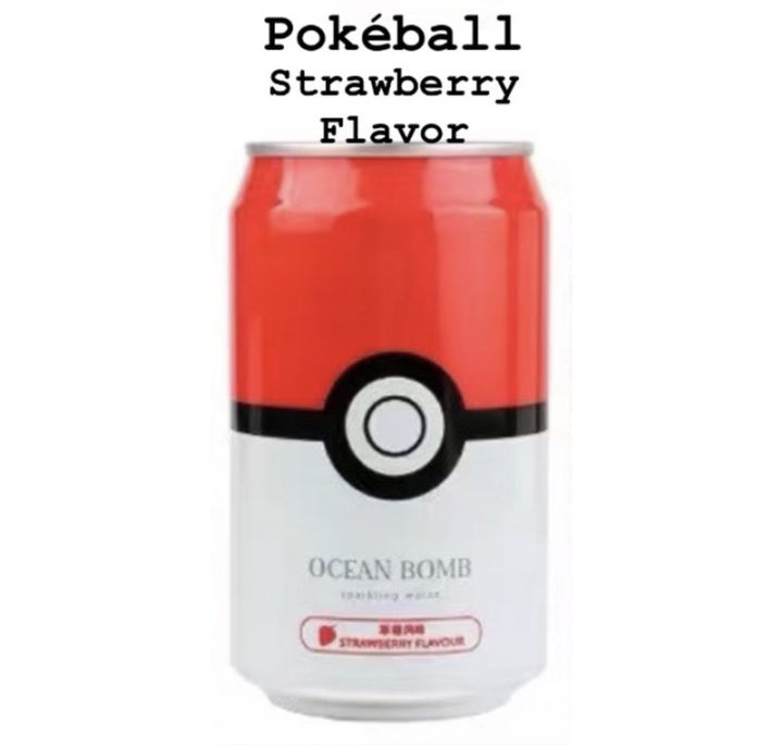 [COLLECTIBLE ITEM] Ocean Bomb Pokemon Sparkling Flavoured Drink ...