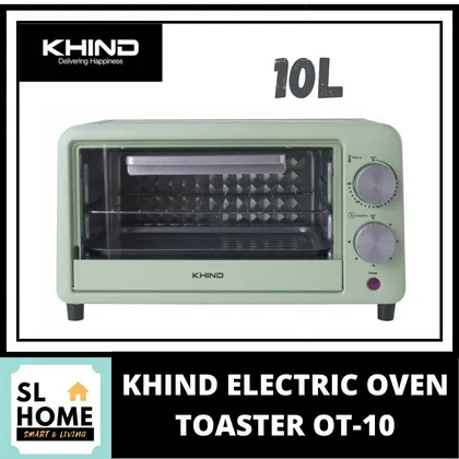 KHIND OT-10 10L ELECTRIC OVEN TOASTER | Lazada