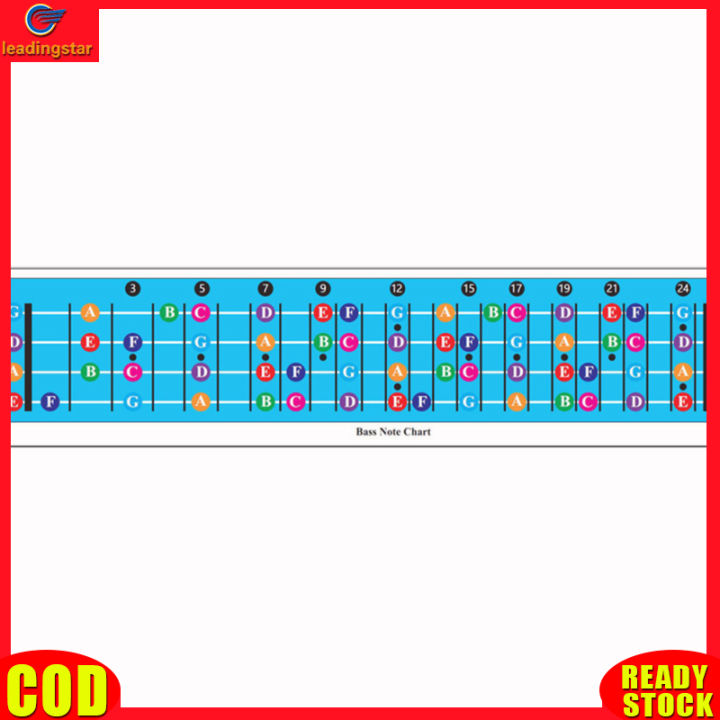 LeadingStar RC Authentic Electric Bass Chords Scales Chart Bass Chord ...