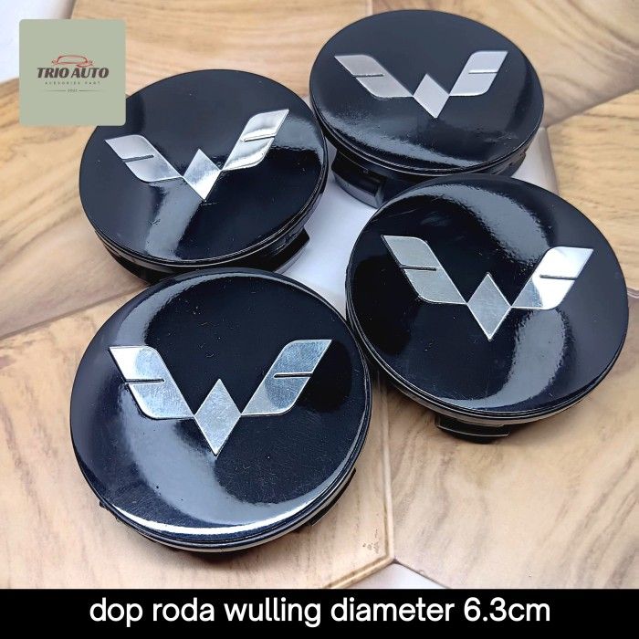 dop roda tutup dop roda wuling diameter 6.3cm harga 4 pcs hitam ...