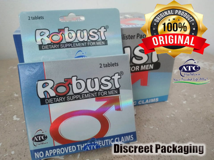 Robust Tablet & Dietary Supplement for Men 2 Tablet | Lazada PH
