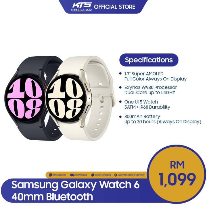 Samsung Galaxy Watch6 Bluetooth 40mm Smartwatch (R930) - Original 1 ...