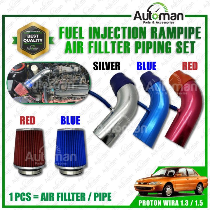 Proton Wira 1.3 1.5 Fuel Injection Intake Open Pod Pipe Ram Pipe with ...