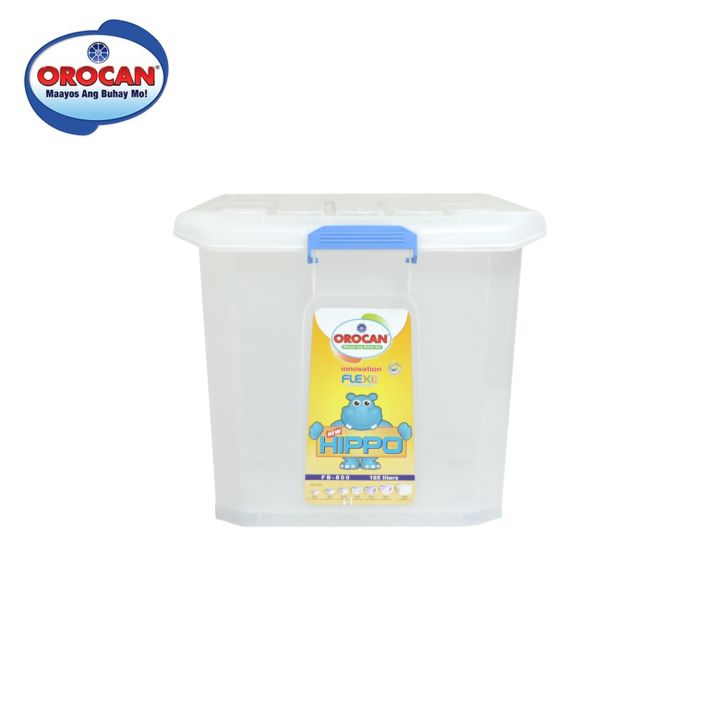 Orocan Flexibox With Cover 165L | Plastic Storage Box Container | Lazada PH