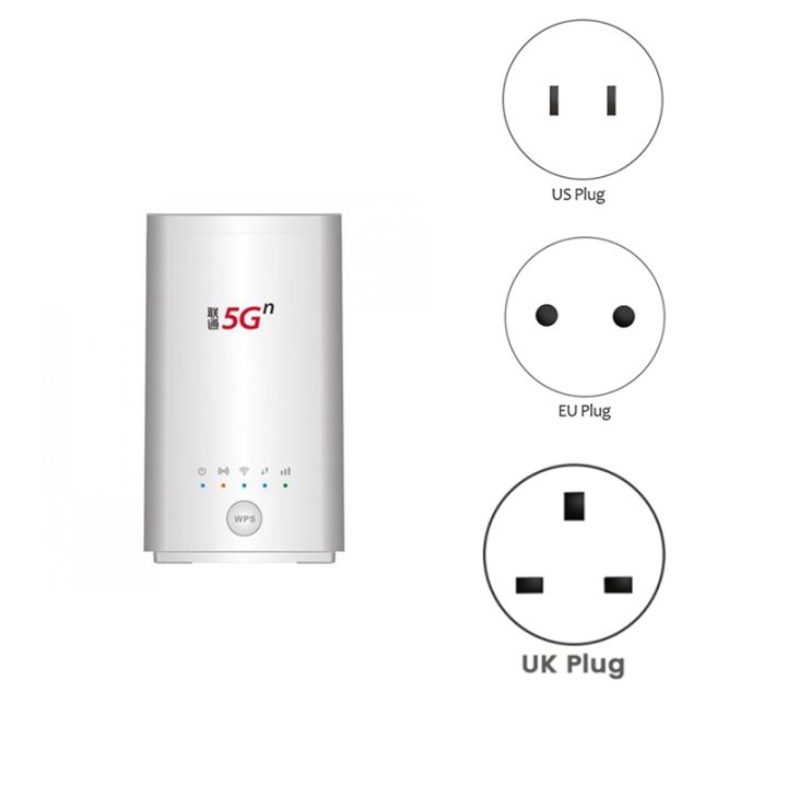 (PCNF) VN007+ 5G CPE NSA SA 2.3Gbps Sim Slot Router Mesh Wifi 5G CPE ...