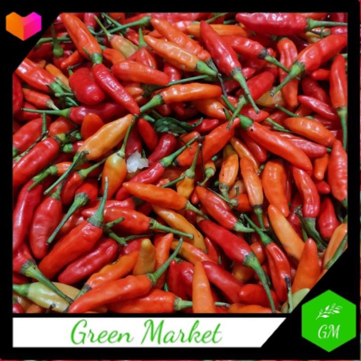cabe / cabai rawit merah 100 gram | Lazada Indonesia