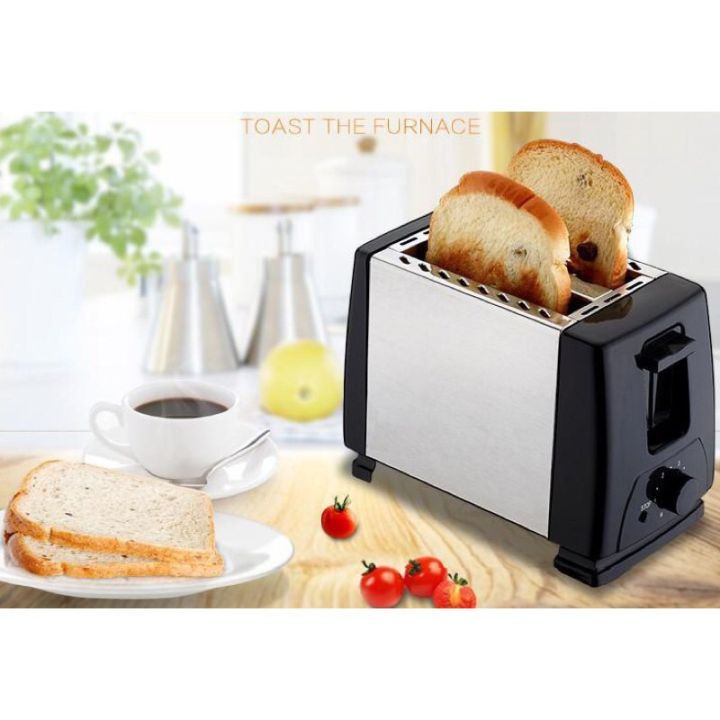 Electric Pop-up Bread Toaster Breakfast 2 Slice Bread Toaster Bread ...