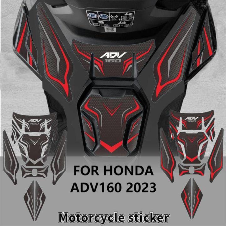 2023 NEW Motorcycle 3D Carbon Braze Vein Oil Tank Sticker FOR HONDA ...