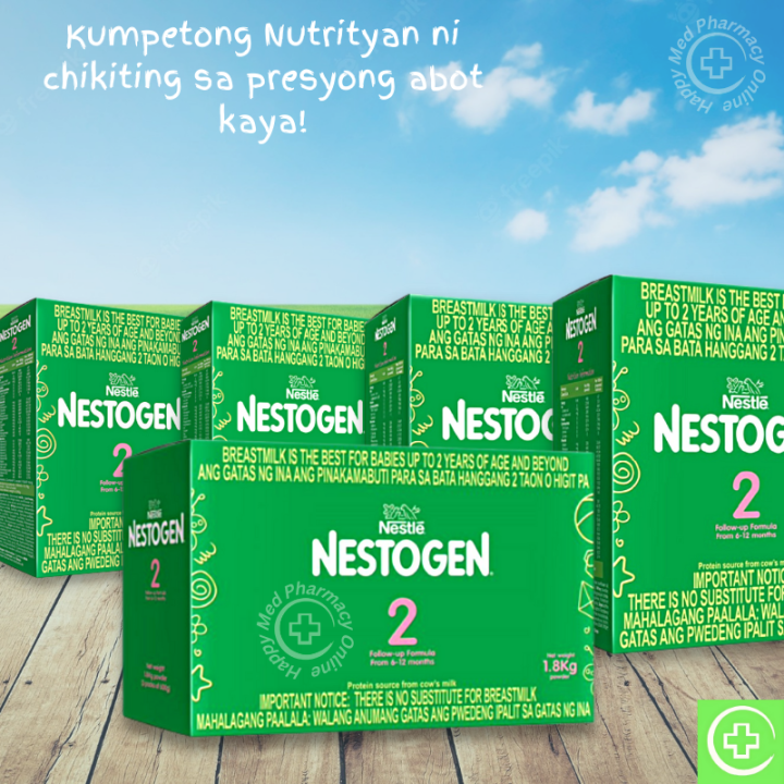 Nestle NESTOGEN 2 Formula Powdered Milk Nestogen Two Follow - up ...