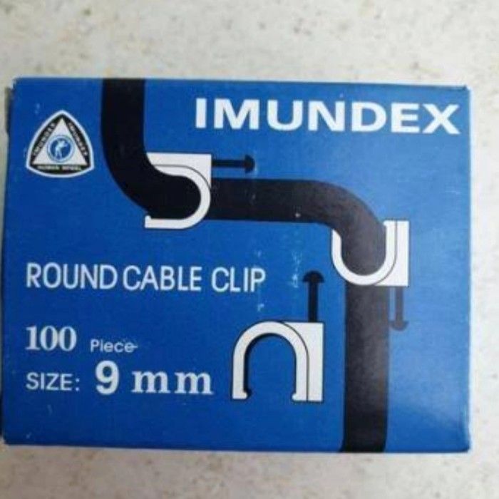 Klem kabel imundex 9mm + paku beton | Lazada Indonesia