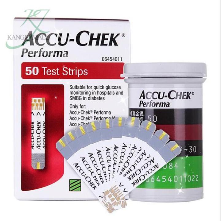 Accu Chek Performa Test Strip Glucose Meter Blood Glucose Activity ...