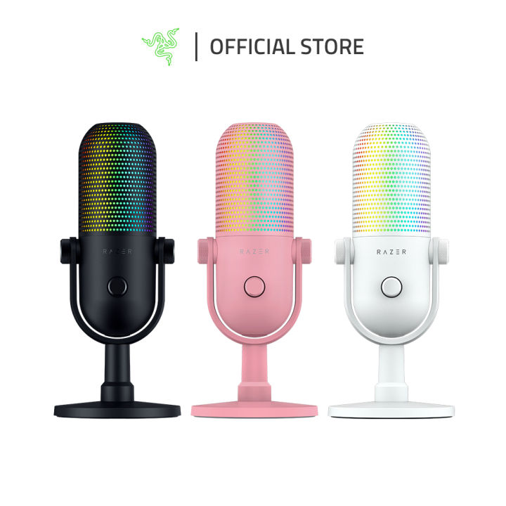 Razer Seiren V3 Chroma - RGB USB Microphone with Tap-to-Mute | Lazada PH