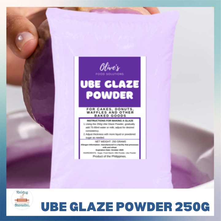 Ube Glaze Powder 250 Grams (Just Add Water!) | Lazada PH
