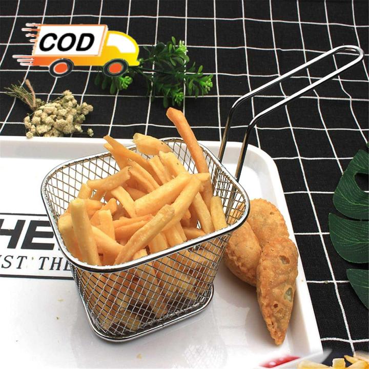 Keranjang Saringan Masak Mini Stainless Steel Skimmer Utensil Alat ...