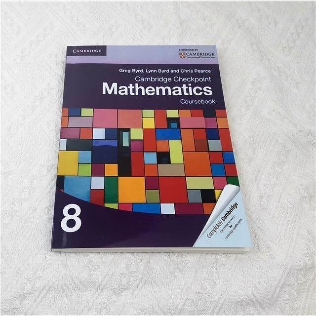 Cambridge Checkpoint Mathematics Coursebook สำหรับ Secconferring Garade ...