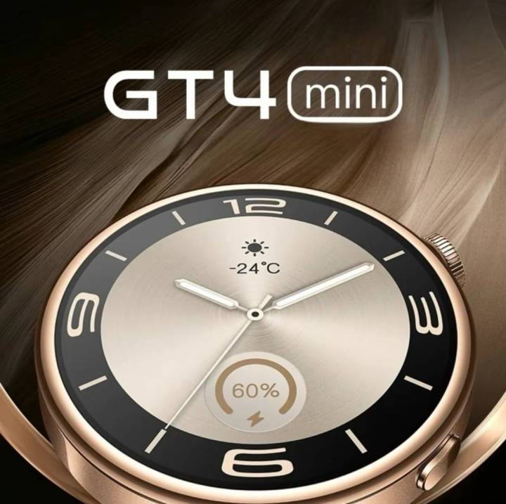 นาฬิกา Smartwatch GT4 MINI สำหรับผู้หญิง มีสายสองเส้น แถมพวงกุญแจ โทร ...