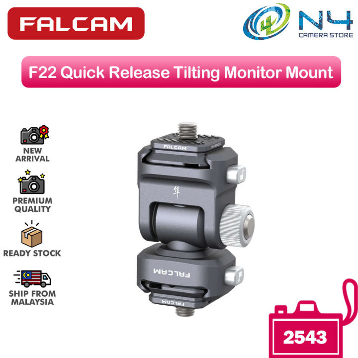 FALCAM F22 Quick Release Tilting Monitor Mount with Dual Quick Release ...