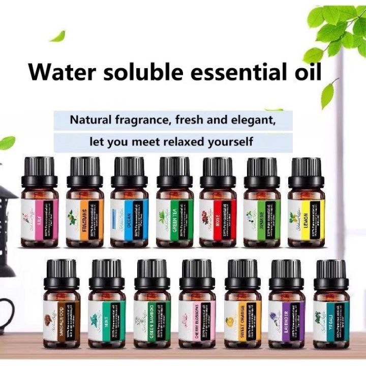 10ML Essential Oil Fragrance Oil for Humidifier Aroma Water Soluble Oil ...