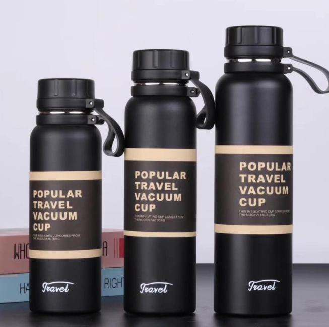 Premium Vacuum Tumbler 650ml / 850ml / 1100ml Double Wall Insulated Drinking Bottle Big Capacity ...