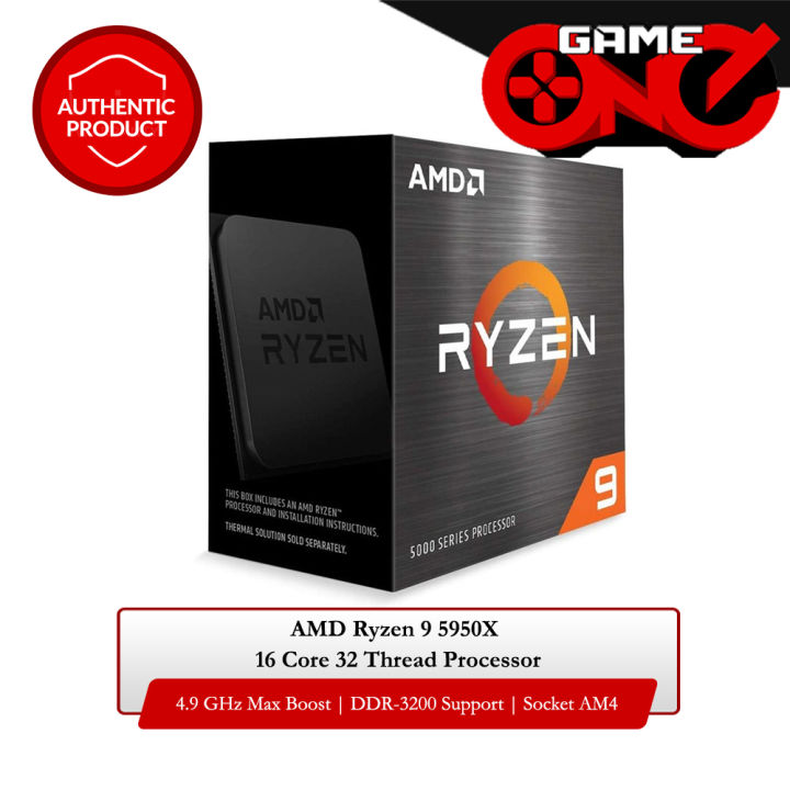 AMD Ryzen 9 5950X 16 Core 32 Thread Processor | Lazada PH