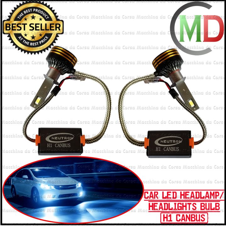 Neutron 100W White LED Headlight / White LED Car Auto Headlamp Light ...